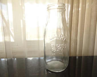 Vtg Half Pint Borden's Milk Embossed- See Video - Etsy
