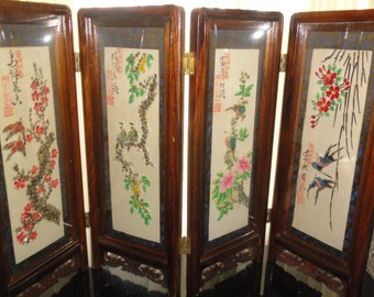 Japanese Table Screen Shell Art - Etsy