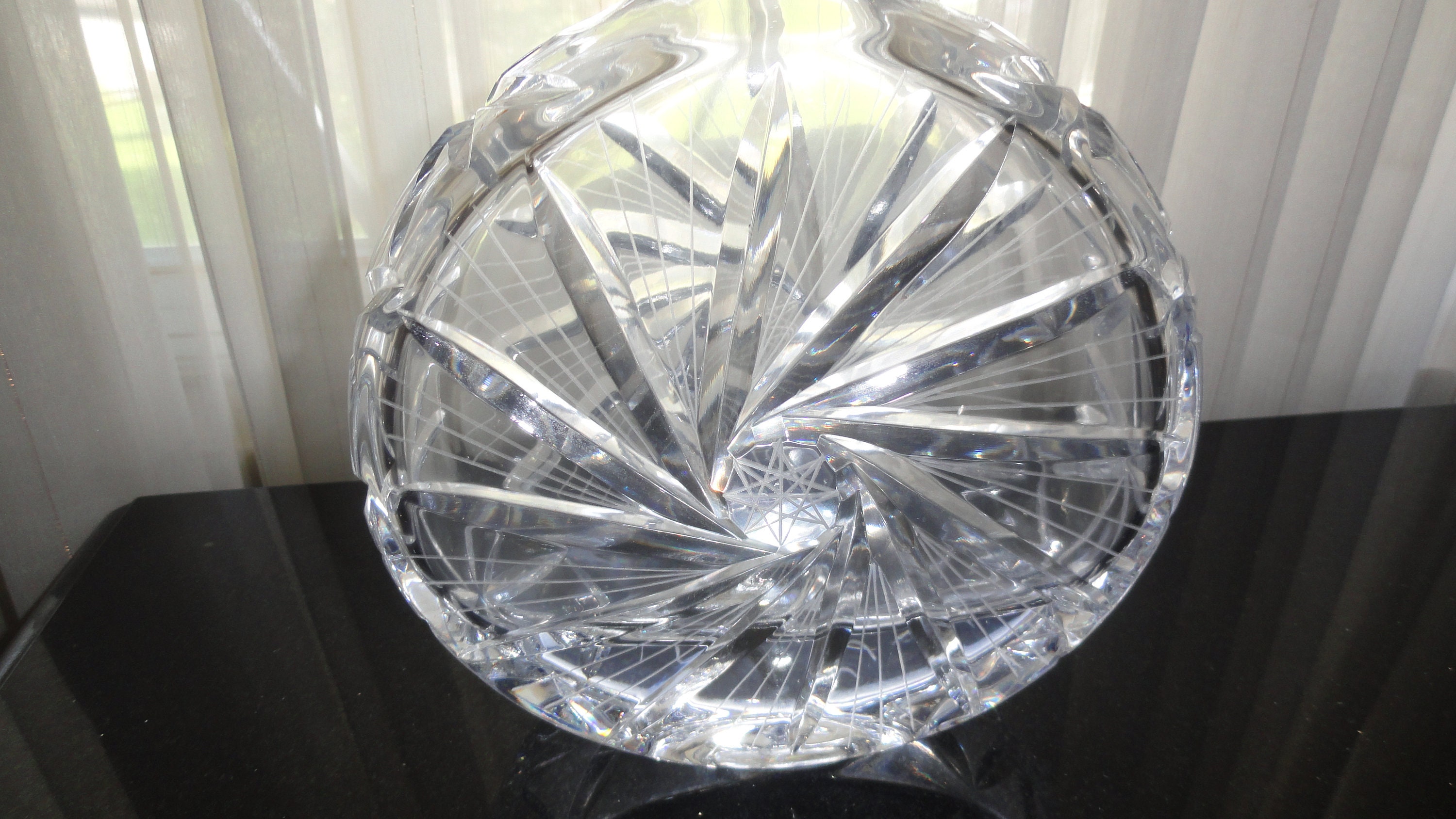Mid Century Poland Lead Crystal Pinwheel Star of David Liquor - Etsy