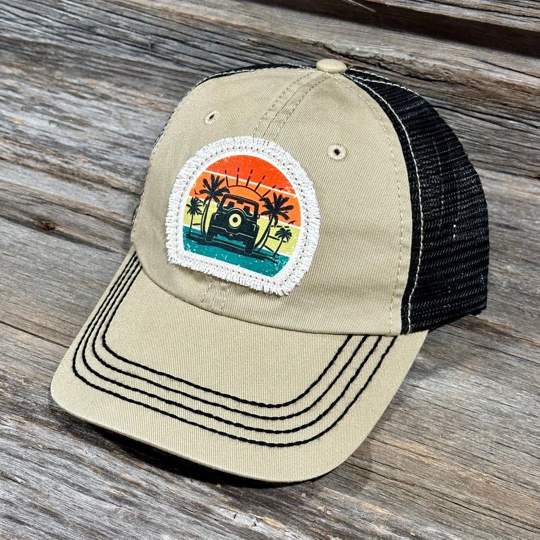 Sunset 4x4 Off-road Vehicle Hat - Etsy
