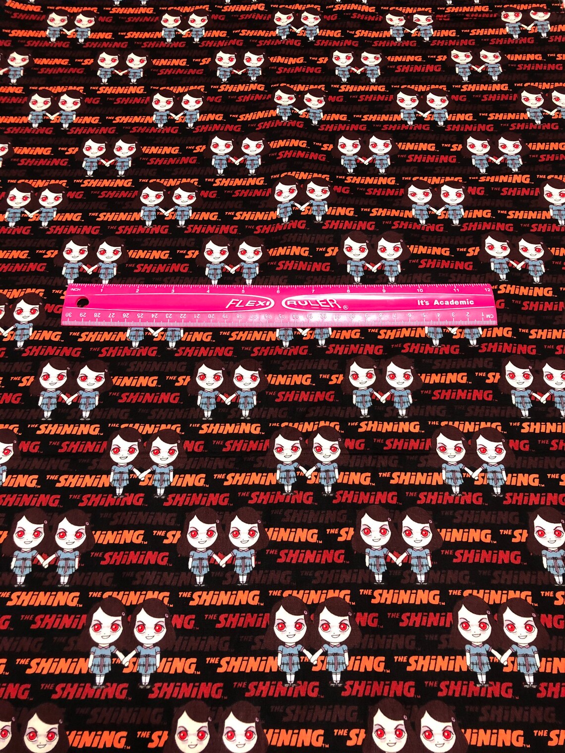 The Shining Fabric by the Half Yard and Full Yard Fabric 100% | Etsy