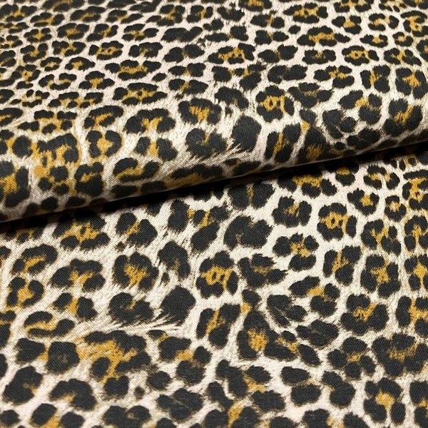 Leopard Fabric - Etsy