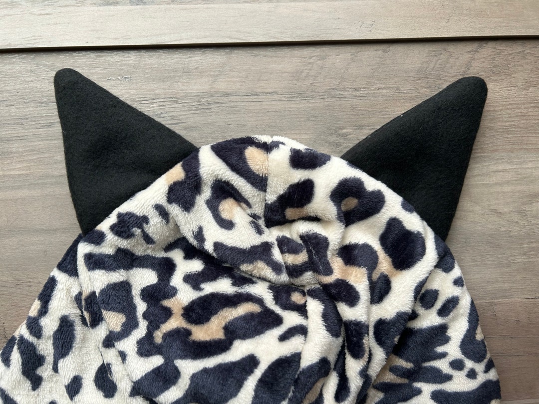 Kids Fleece Poncho Add-on Cat Ears to a Poncho Hood - Etsy