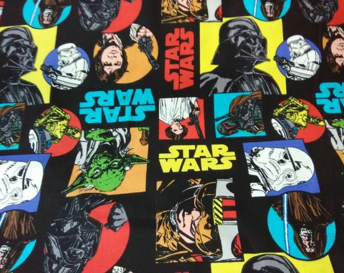 Star Wars Fabric by the Yard 100% Cotton Clothing Crafts Quilting ...