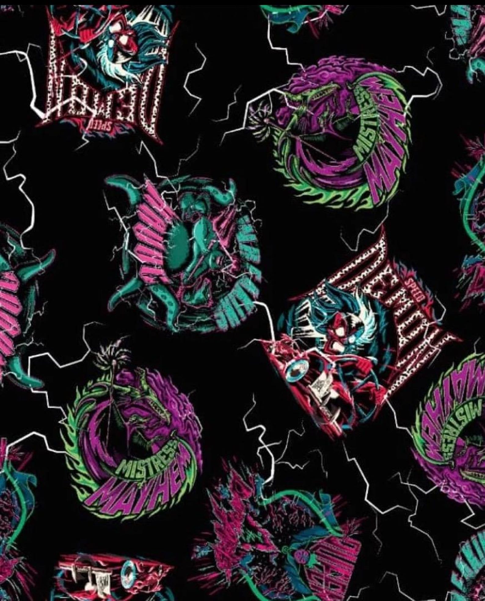Disney Villain Fabric by the Yard 100% Cotton Clothing Crafts Quilts ...