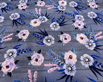 Rainbow Stripes Fabric by the Yard 100% Cotton for Clothing, Crafts ...