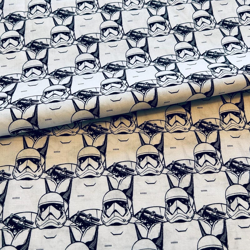 Storm Trooper Fabric - Etsy