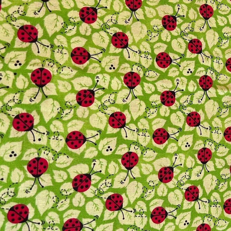Ladybug Fabric - Etsy