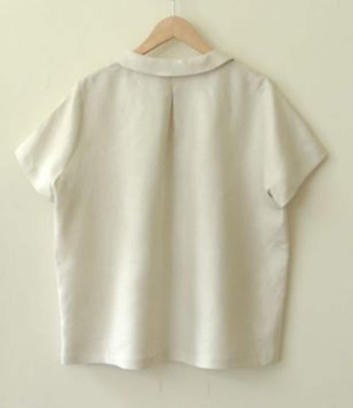 LINNET Pattern / No.94 Blouse With Small Tucks - Etsy