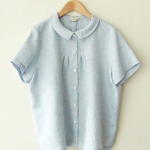 LINNET Pattern / No.94 Blouse with Small Tucks SXXLIncludes 5 sizes New ...