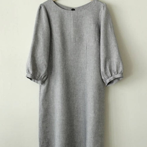 LINNET Pattern /no.112 Simple One Piece With Sleeves - Etsy