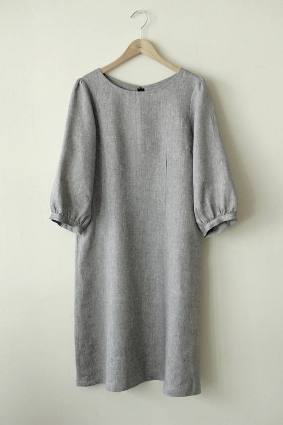 LINNET Pattern /no.112 Simple One Piece With Sleeves - Etsy