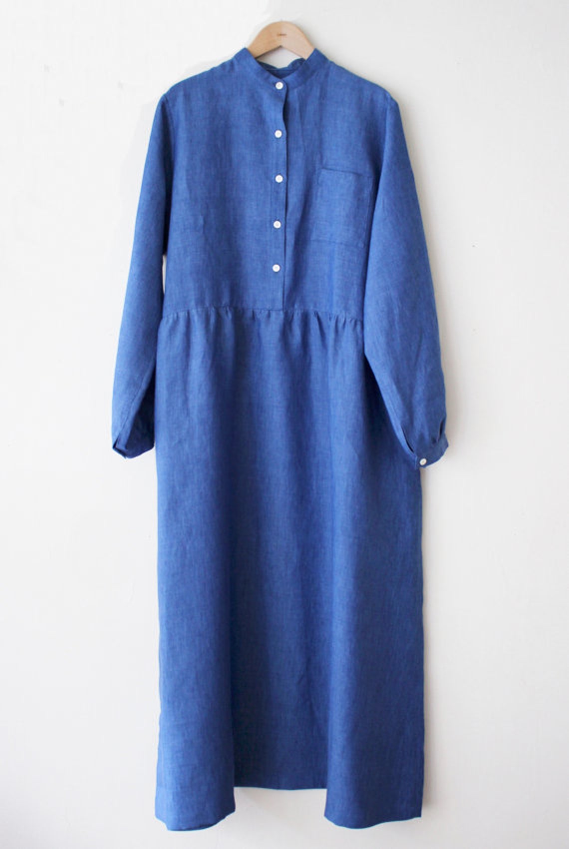 Pattern/no.118 Standing Collar Dress - Etsy