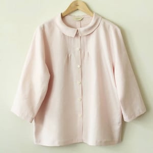 LINNET Pattern / No.94 Blouse With Small Tucks S~xxl(includes 5 Sizes ...