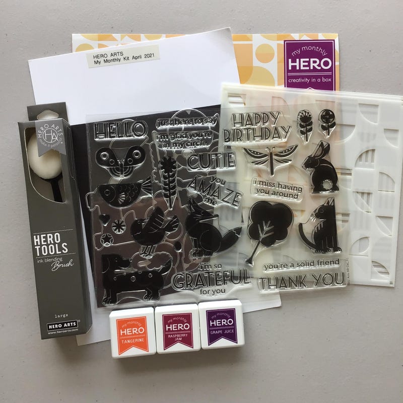 Hero Arts Stamps - Etsy