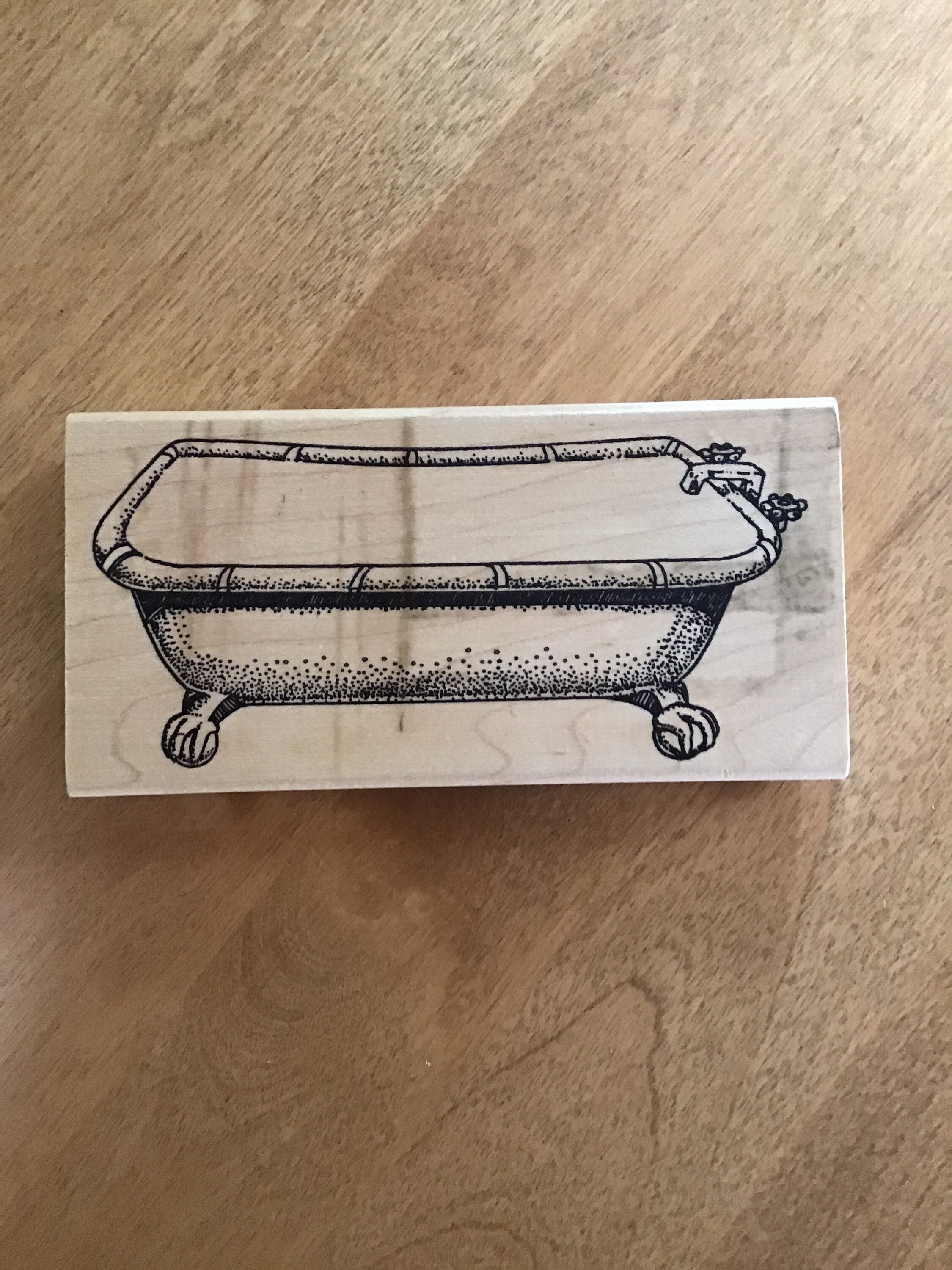 Vintage Rubber Baby Buggy Bumpers Clawfoot Tub Wood Mounted - Etsy