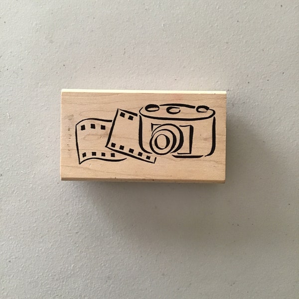 Camera Rubber Stamp - Etsy Australia