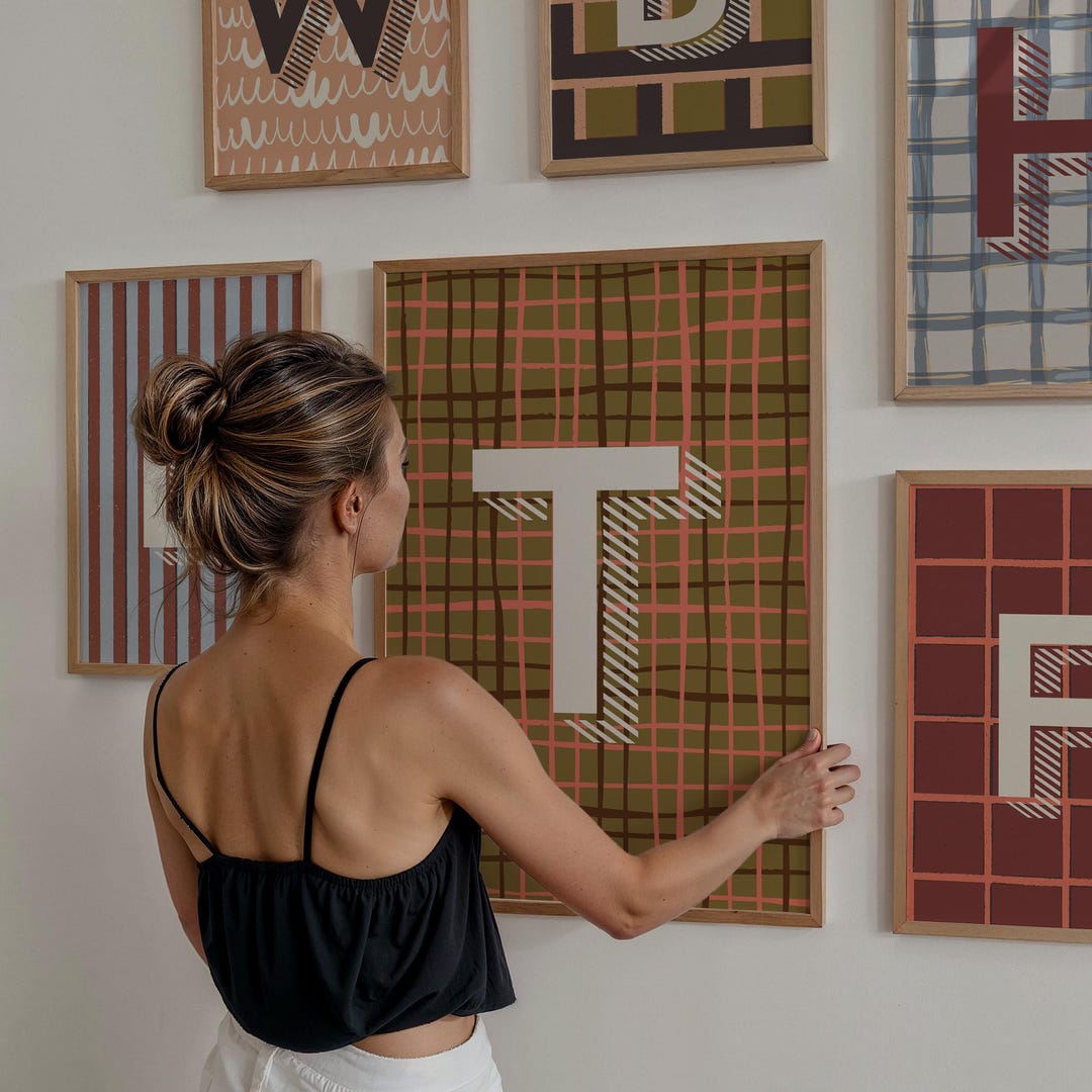 Alphabet Printable Letter T • Wall Art Print • Kids Room Letter T ...