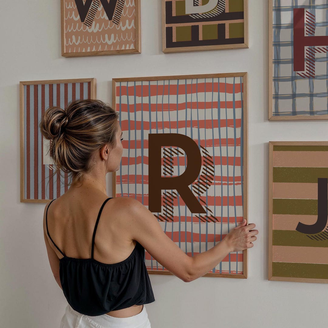 Alphabet Printable Letter R • Wall Art Print • Kids Room Letter R ...