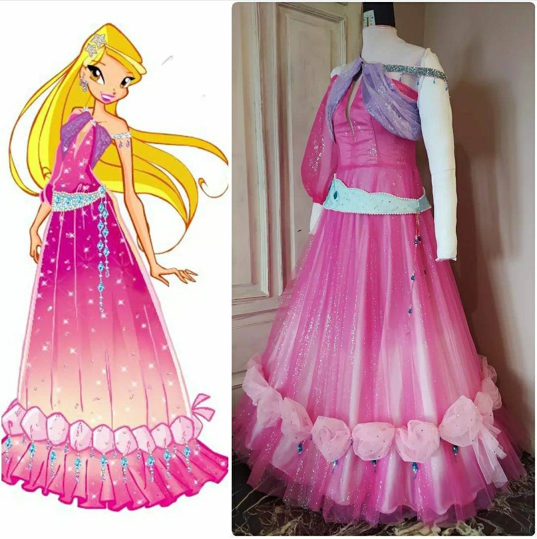 Winx Club Stella Ball Dress
