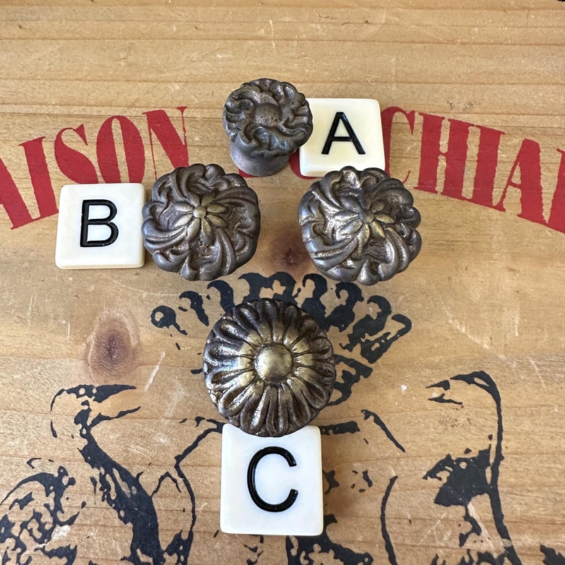 Flower Knobs - Etsy