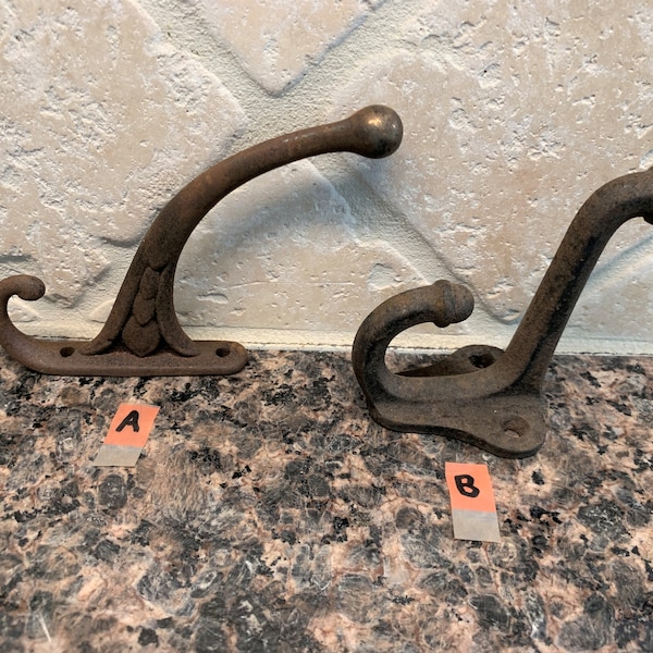 Cast Iron Acorn Coat Hook - Etsy