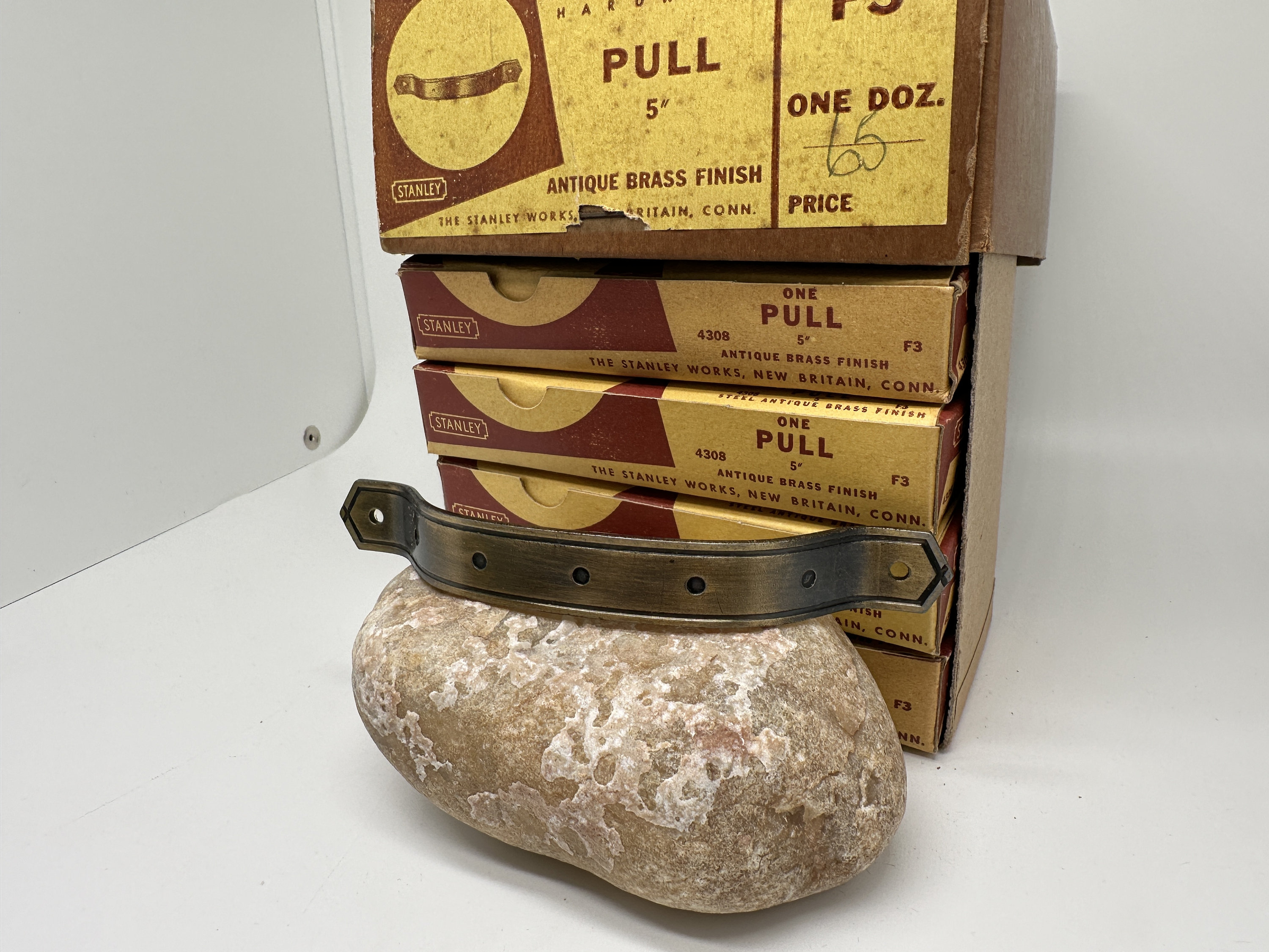 RARE 1950's Stanley Ranch Craft Cabinet Pulls/ranch Rustic Western 4 1/ ...