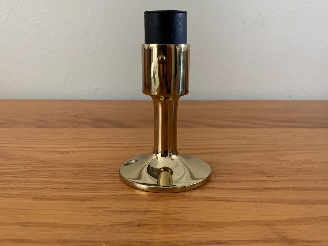 Vintage Leigh Ives Brass Door Stops/cast Brass Door Stop With Sturdy ...