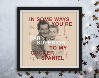 Cocker Spaniel Quote | Etsy