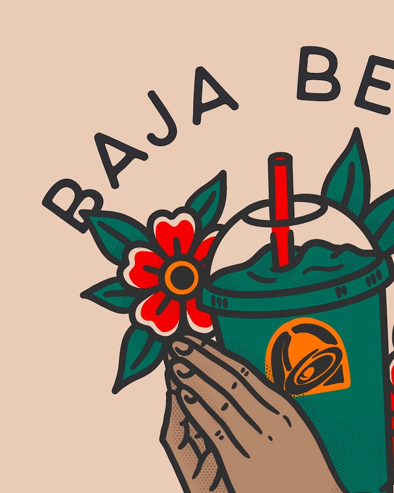 Baja Be Thy Blast Taco Bell Prayer Digital Print - Etsy