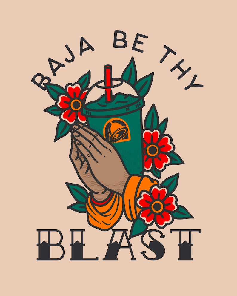 Baja Be Thy Blast Taco Bell Prayer Digital Print - Etsy