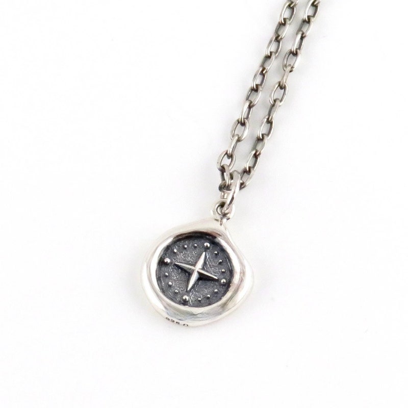 Compass Pendant - Etsy