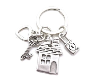 SALE There's No Place Like Home Keychain Keyring Key - Etsy