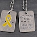 We Will Dance Again Necklace Nova Music Festival Dog Tag Israel ...