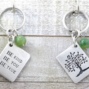 Tree of Life Keyring | Inspirational Keychain | Nature Keyring | Tree ...