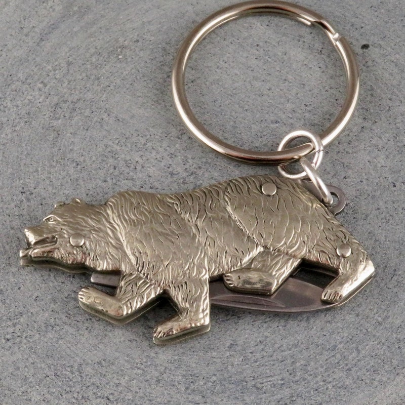 Brass Key Chain Knife - Etsy