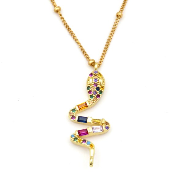 Rainbow Snake - Etsy