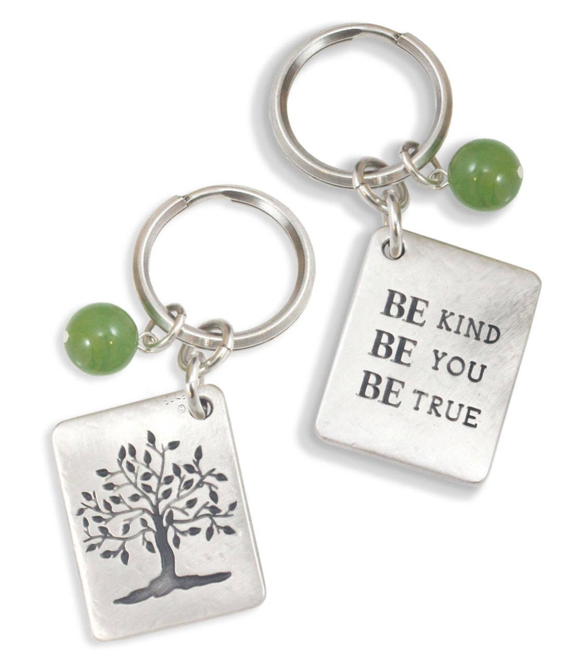 Tree of Life Keyring Inspirational Keychain Nature Keyring - Etsy