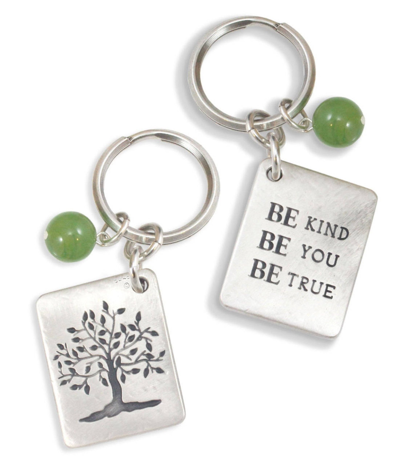 Tree of Life Keyring Inspirational Keychain Nature Keyring - Etsy