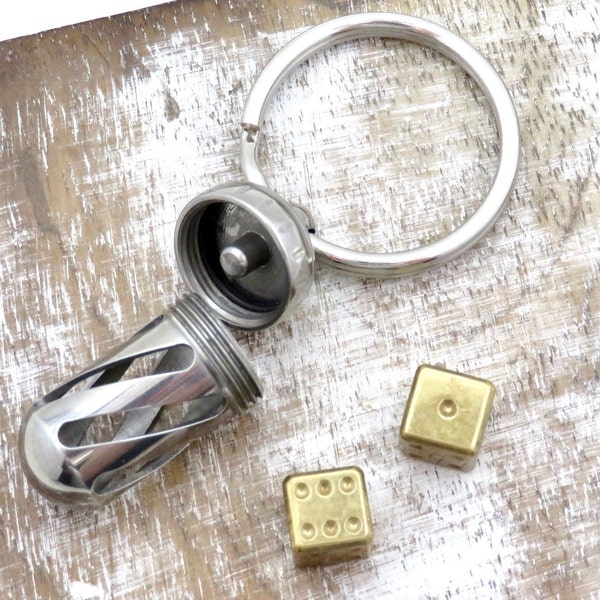 Dice Keychain - Etsy