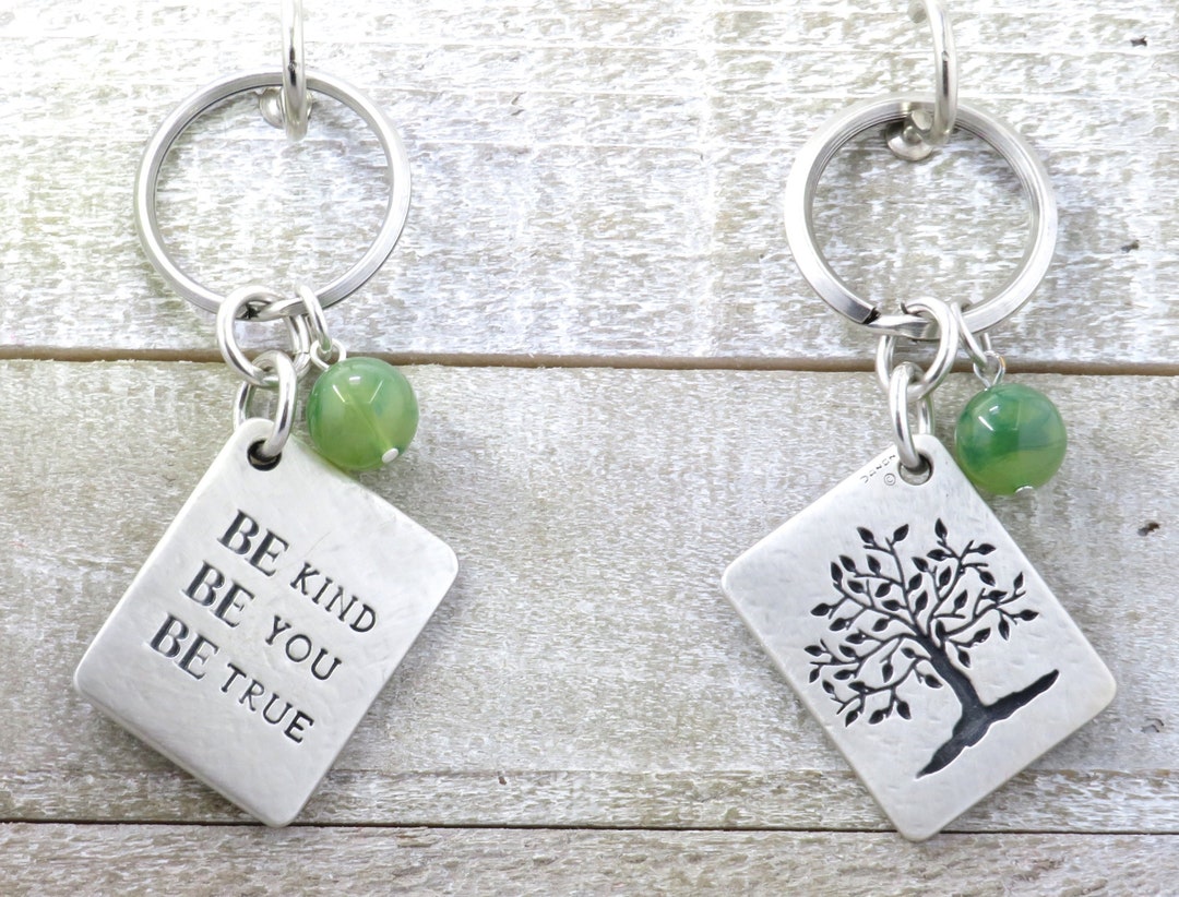 Tree of Life Keyring | Inspirational Keychain | Nature Keyring | Tree ...