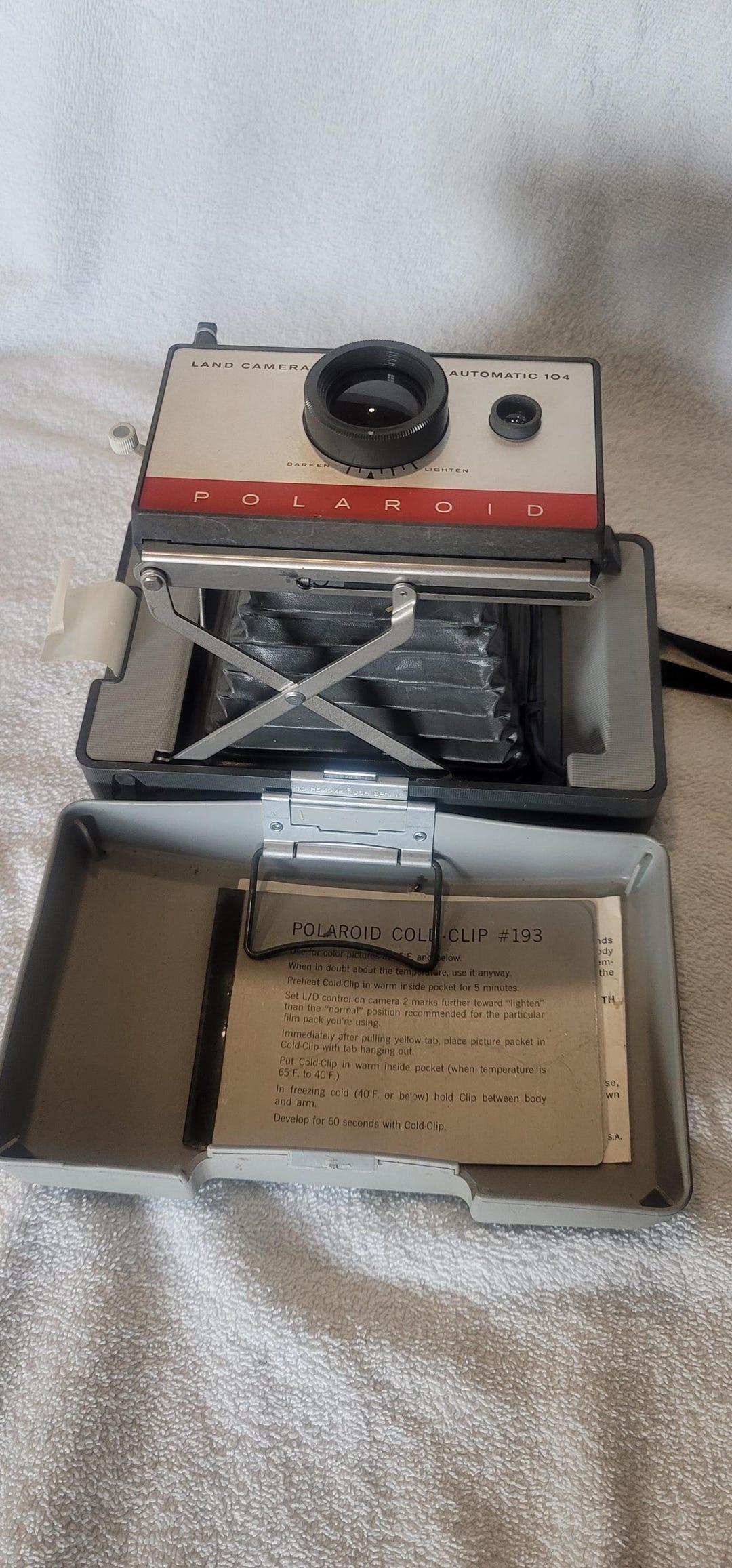 Vintage Polaroid 104 Land Camera, Produced in the 1960s. - Etsy