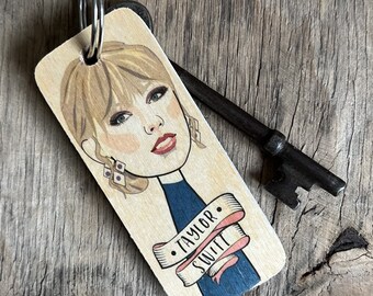 Liam Gallagher Character Wooden Keyring - Etsy