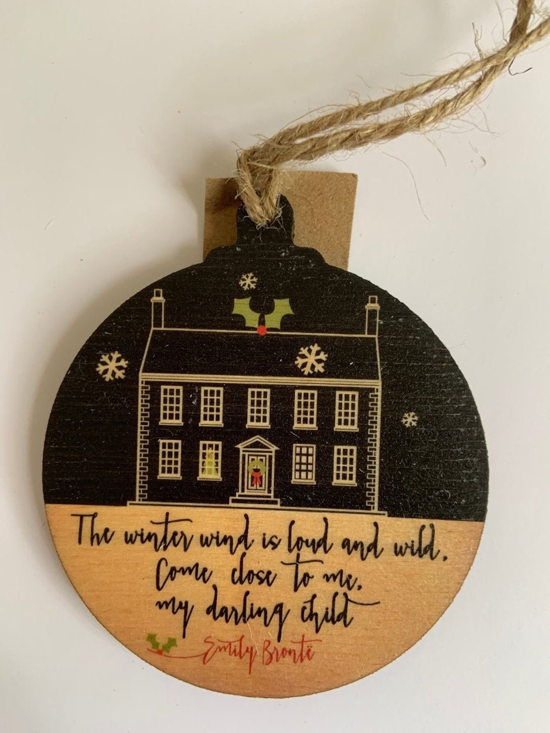 Bronte Christmas Ornaments - Etsy UK