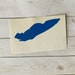 Lake Erie Decal Lake Erie Sticker Great Lakes Decal the - Etsy