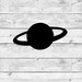 Saturn Decal Saturn Vinyl Decal Saturn Sticker Planet | Etsy
