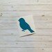 Bird Decal Bird Vinyl Decal Bird Sticker Blue Bird Decal | Etsy