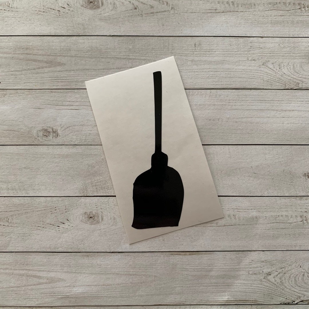 Broom Decal | Broom Vinyl Decal | Broom Sticker | Cleaning Decal ...