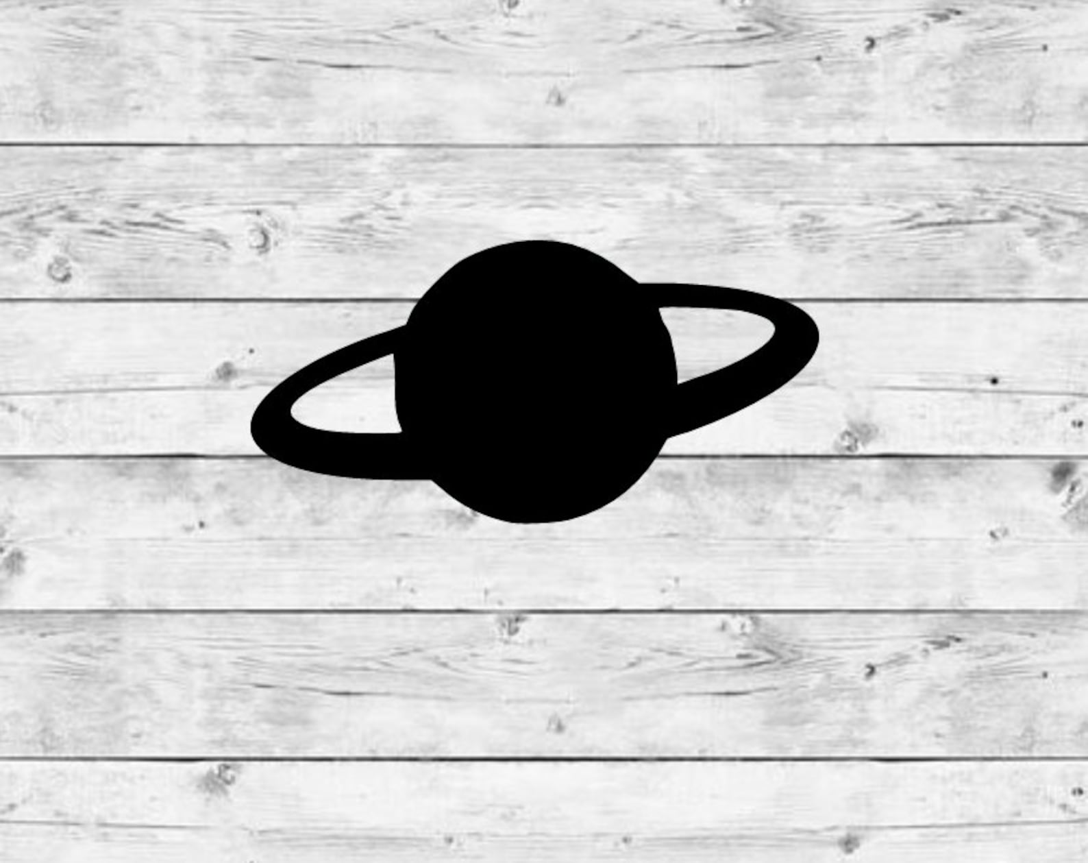 Saturn Decal Saturn Vinyl Decal Saturn Sticker Planet | Etsy