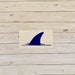 Shark Fin Decal Shark Decal Shark Vinyl Decal Shark - Etsy
